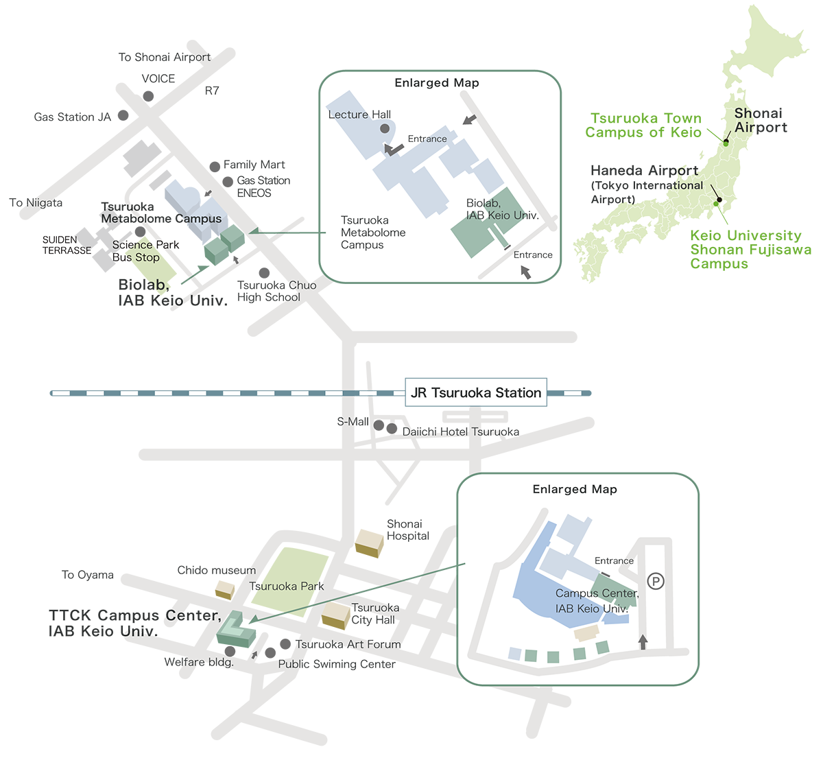 Access - Access - Institute for Advanced Biosciences, Keio University